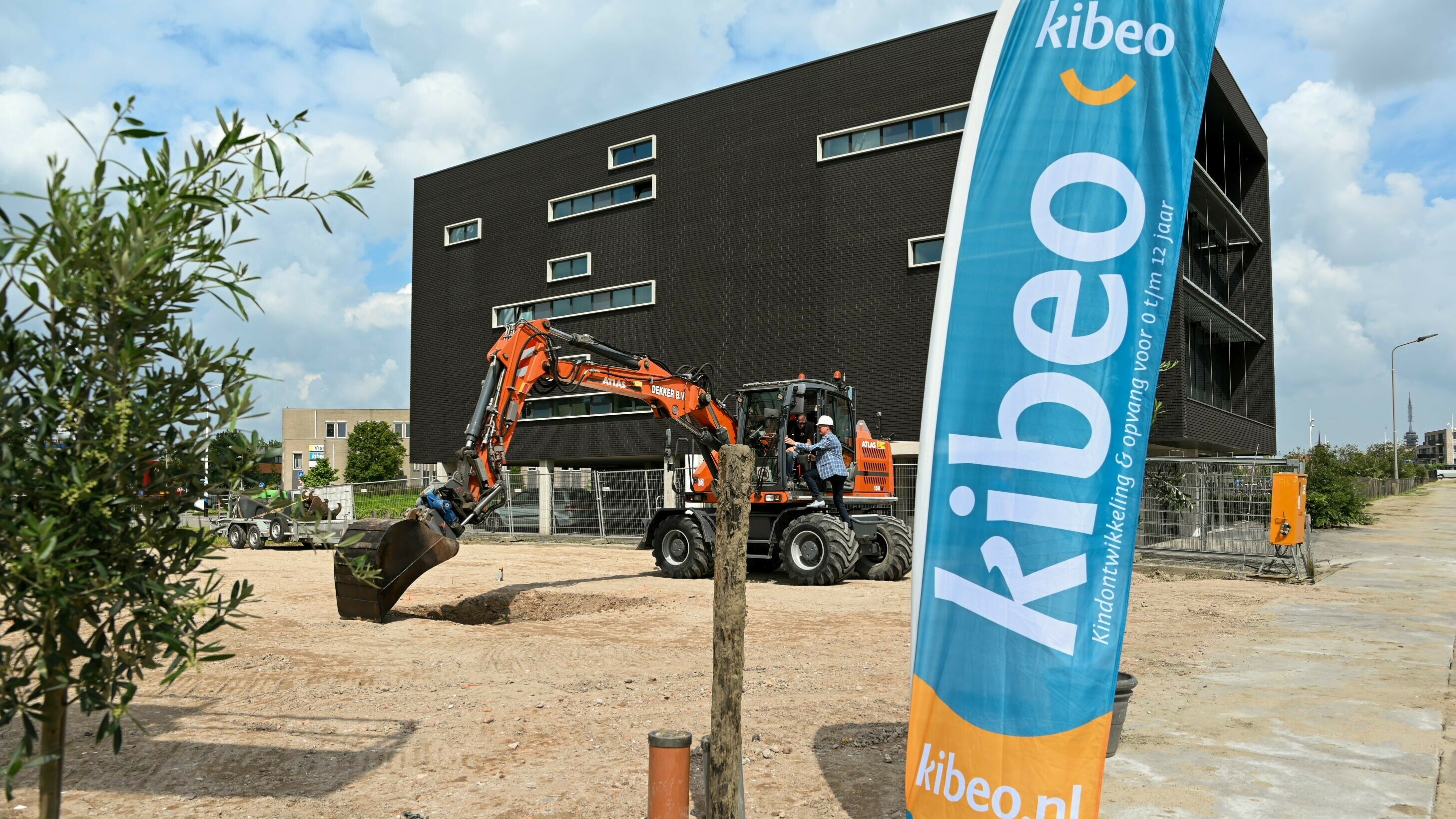 Startsein voor nieuwbouw kantoor Kibeo in Goes: 'Huidige situatie is ...