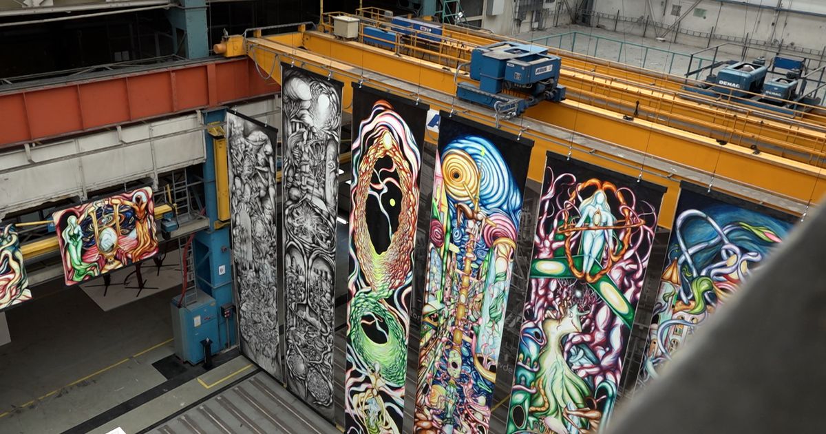 Storkfabriek wordt kunstpaleis door Art Brut Biënnale: 'Uniek in ...