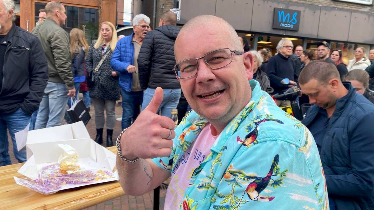 Winnaar eetwedstrijd Hoogeveen krijgt elfde tompouce net niet weg - RTV Drenthe