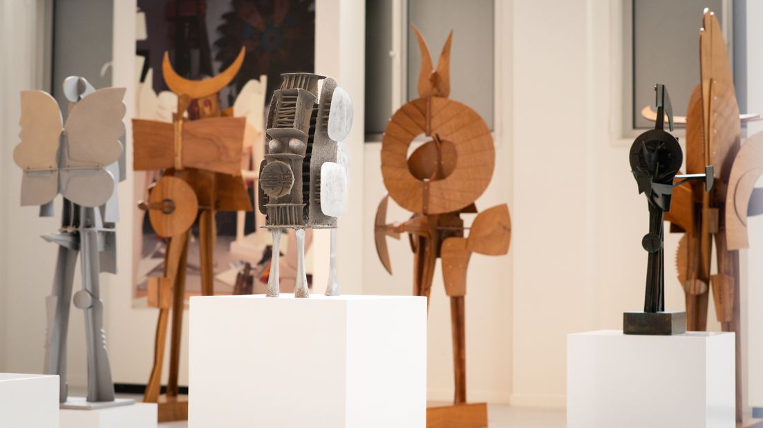 Kunstenaar Tajiri maakte grootse kunst in Baarlo - L1 Nieuws