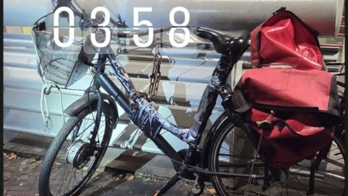 Explosief op fiets blijkt knutsel-accu - Rijnmond