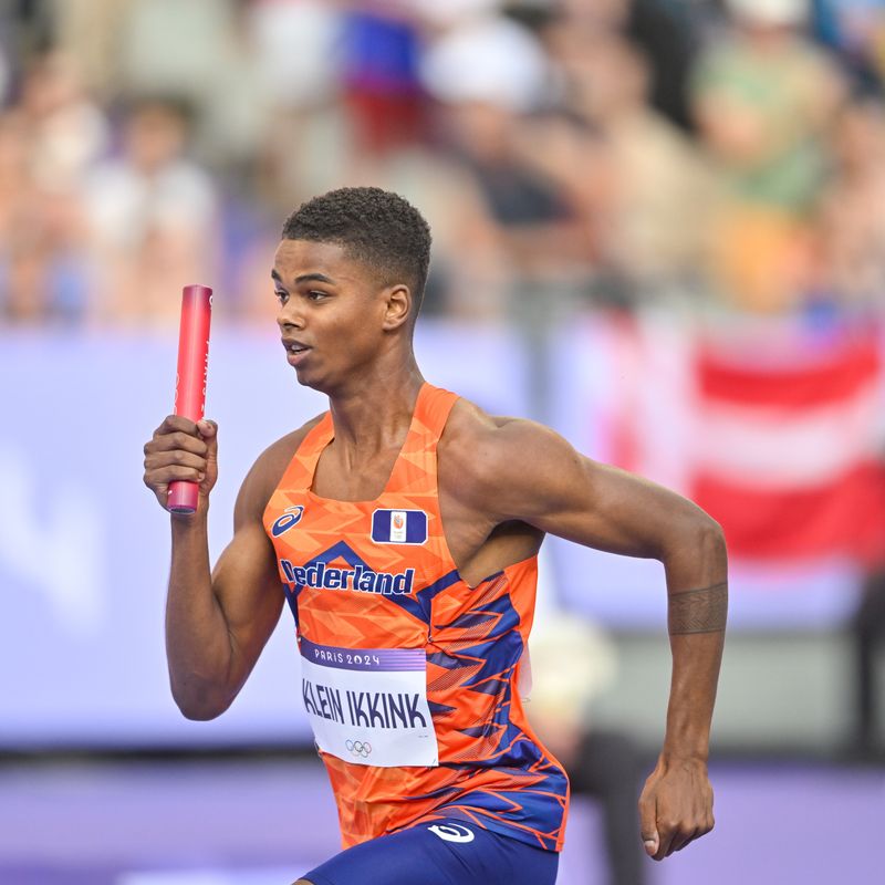 Rotterdamse atleet Klein Ikkink zegeviert met gouden medaille op 4 x ...