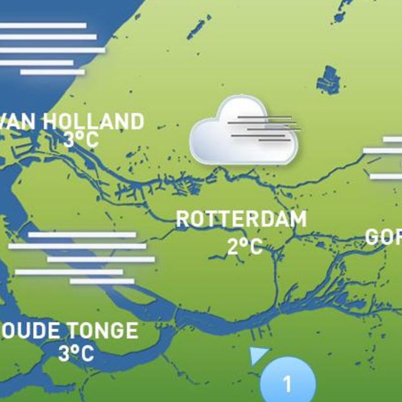 Het weer van vandaag: (dichte) mist en koud - Rijnmond