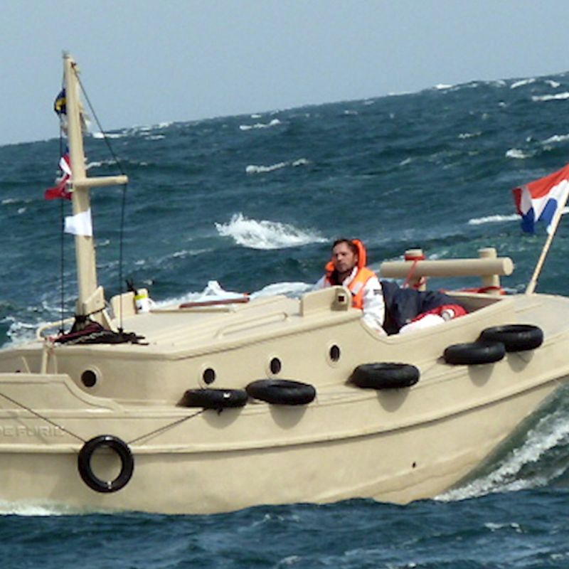 Naar Engeland op een boot van karton - Oost