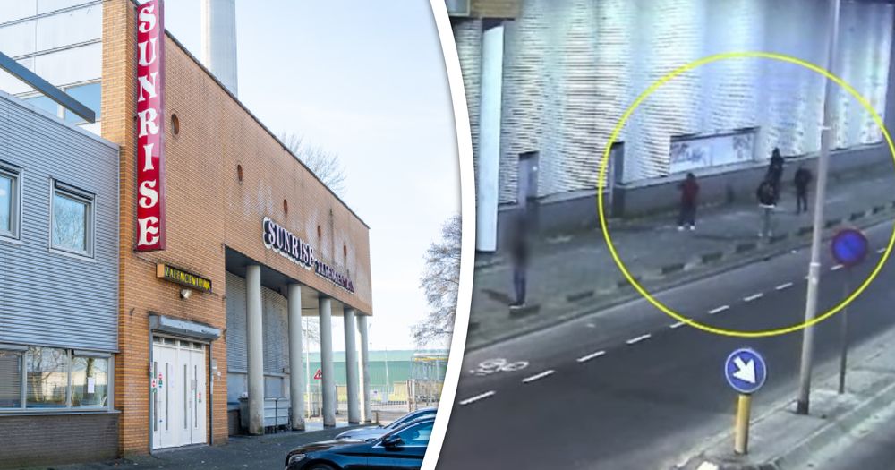 VIDEO: Voor het eerst beelden van mogelijke dader schietpartij bij partycentrum - Rijnmond
