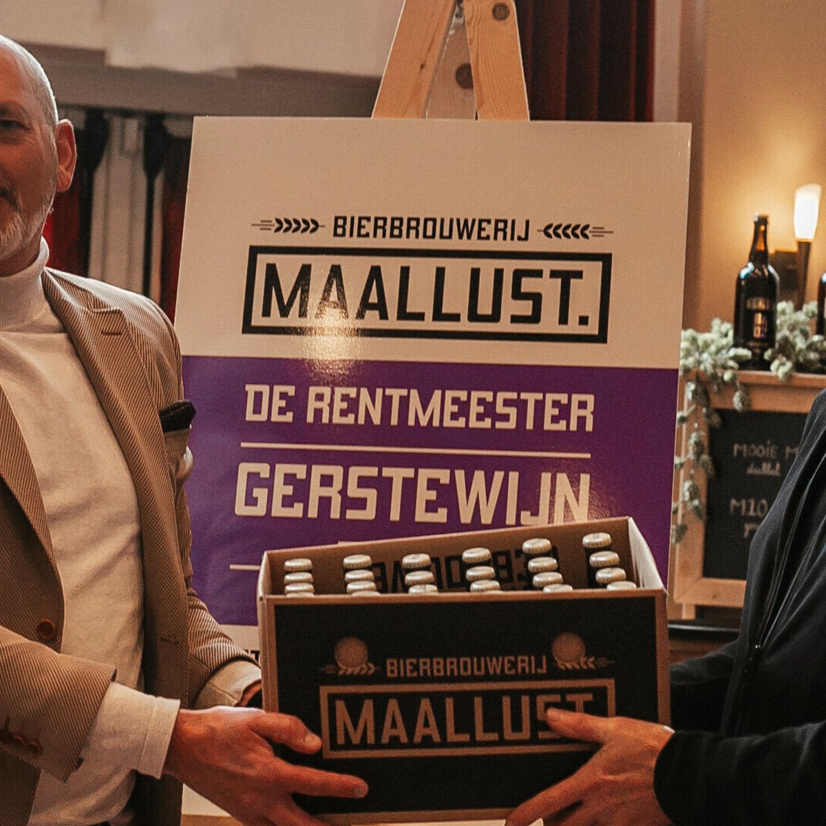Nieuw bier van Maallust eert de Nieuwe Rentmeester - RTV Drenthe