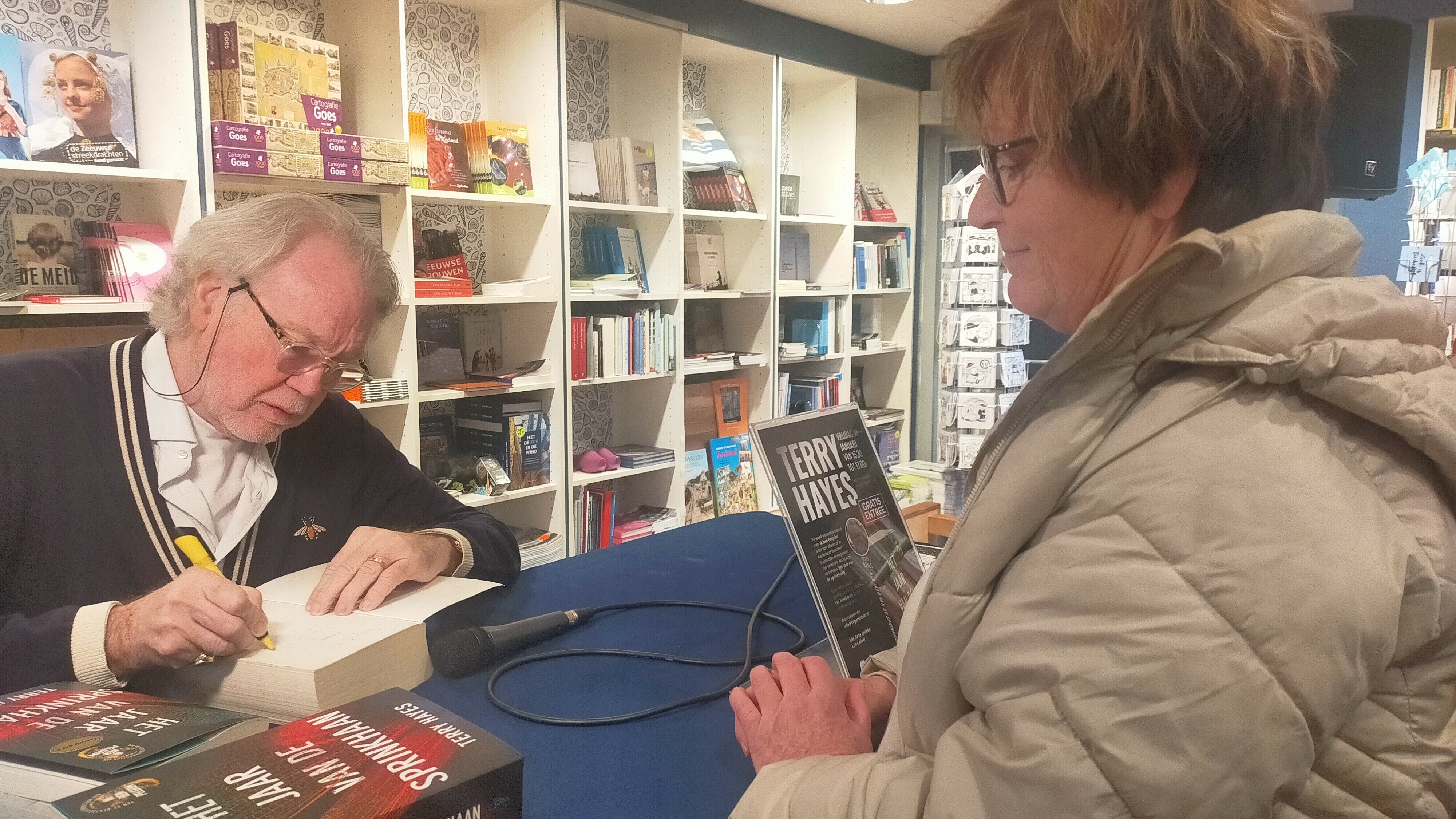 Wereldberoemde schrijver Terry Hayes geeft unieke signeersessie in Goes ...