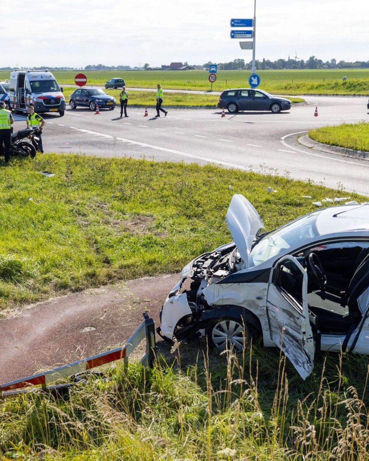 Opnieuw ongeluk op de N359, meerdere mensen gewond - Omrop Fryslân