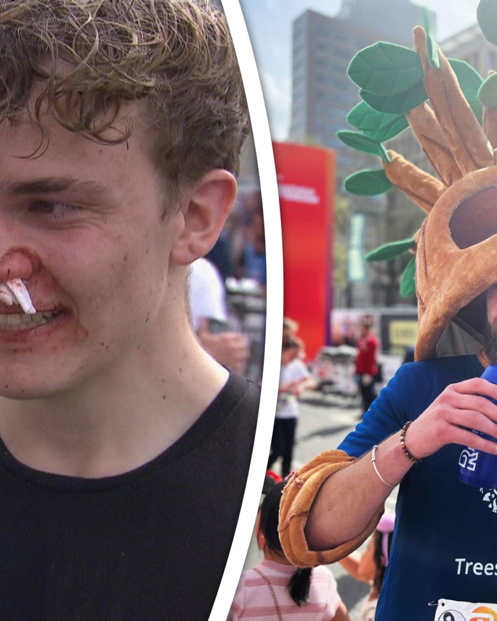 Lees terug: Joost loopt 4 kilometer met een bloedneus | Herman loopt in ...