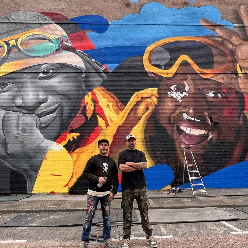 Gigantische muurschildering voor overleden rapper Def Rhymz: 'Het is ...