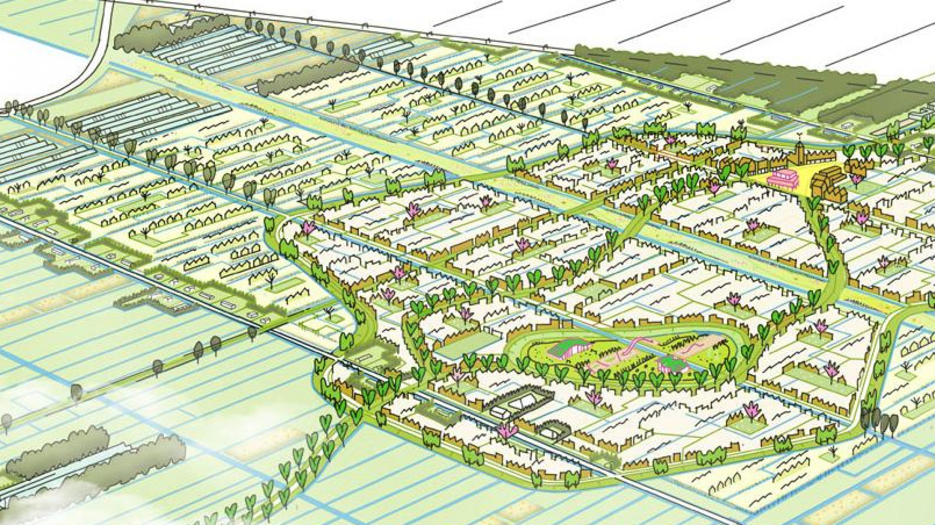 Tijd dringt voor nieuw dorp met 8000 woningen: raad en omwonenden ...