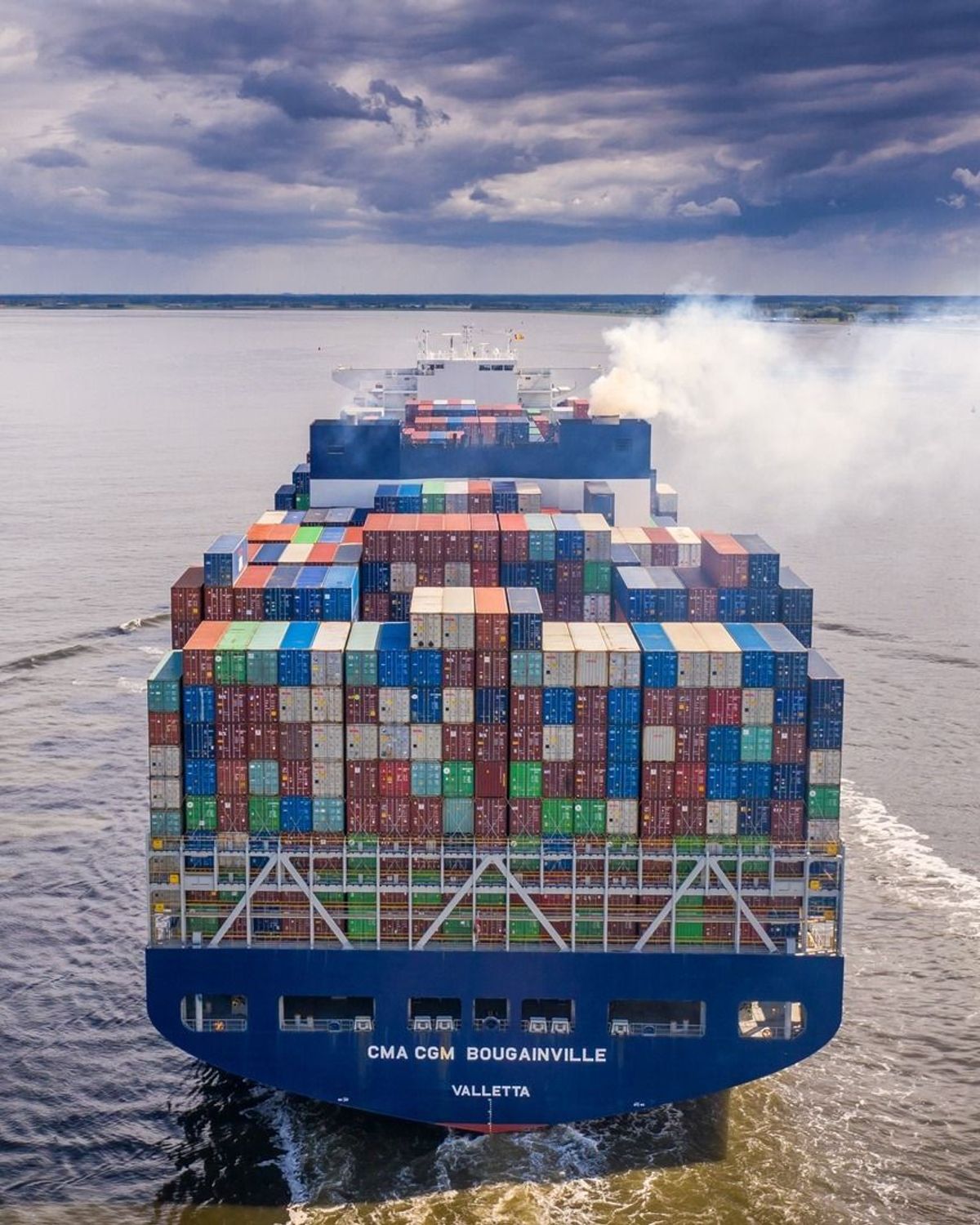 Inspectie zet drones in bij containerschepen: lading bij een vierde ...