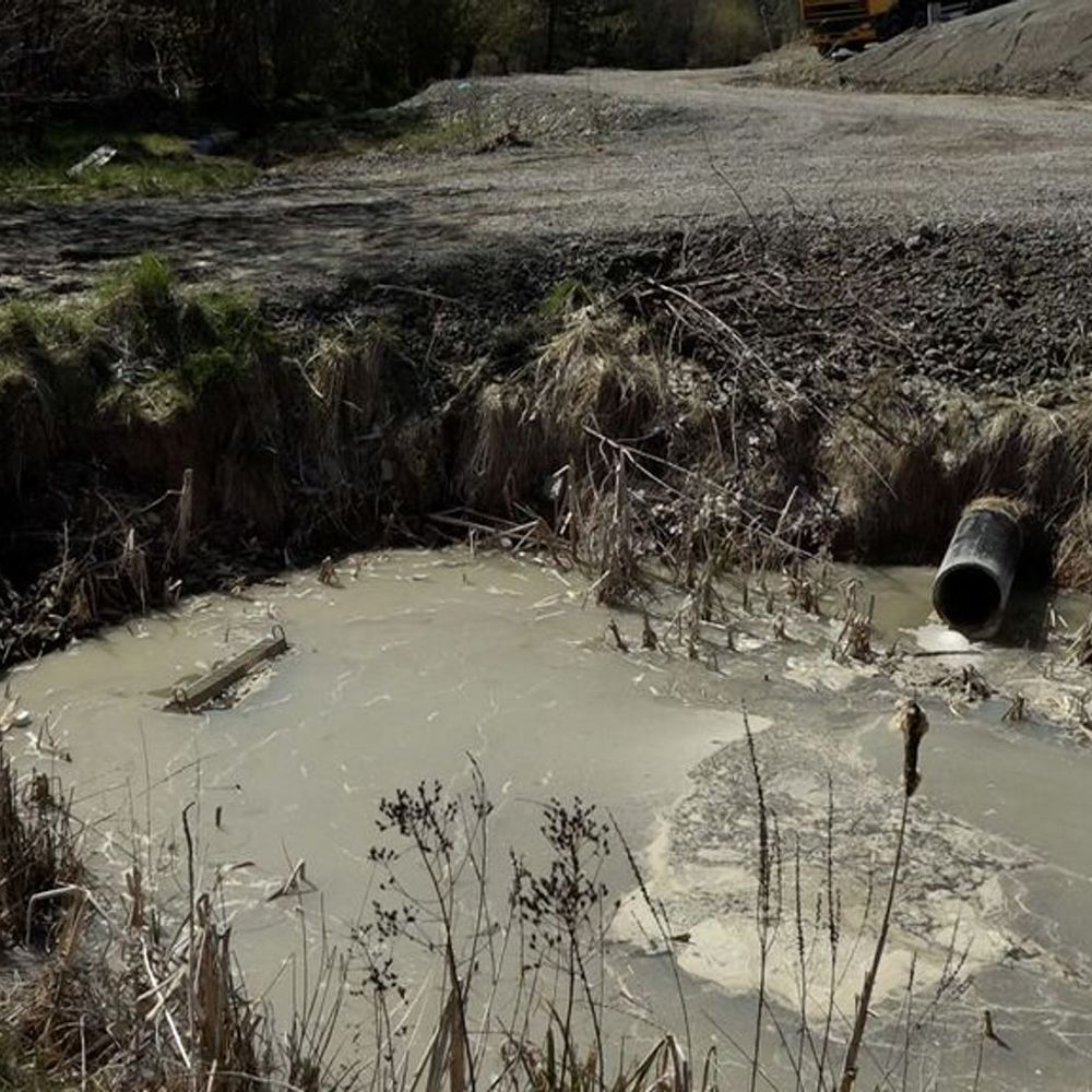 Vervuild water afkomstig van staalslakken stroomt natuur in - Omroep ...