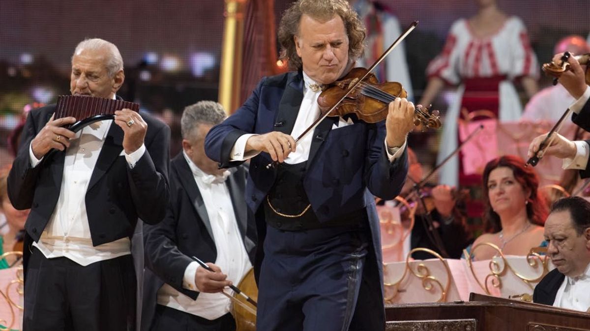Concerten vioolvirtuoos André Rieu in 100 bioscopen te zien - L1 Nieuws