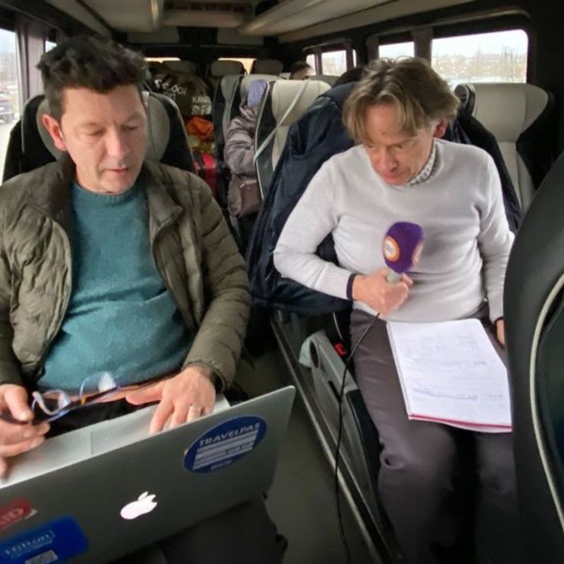Cameraman Eric doet verslag vanuit Oekraïne: 'De mensen zijn bijzonder ...
