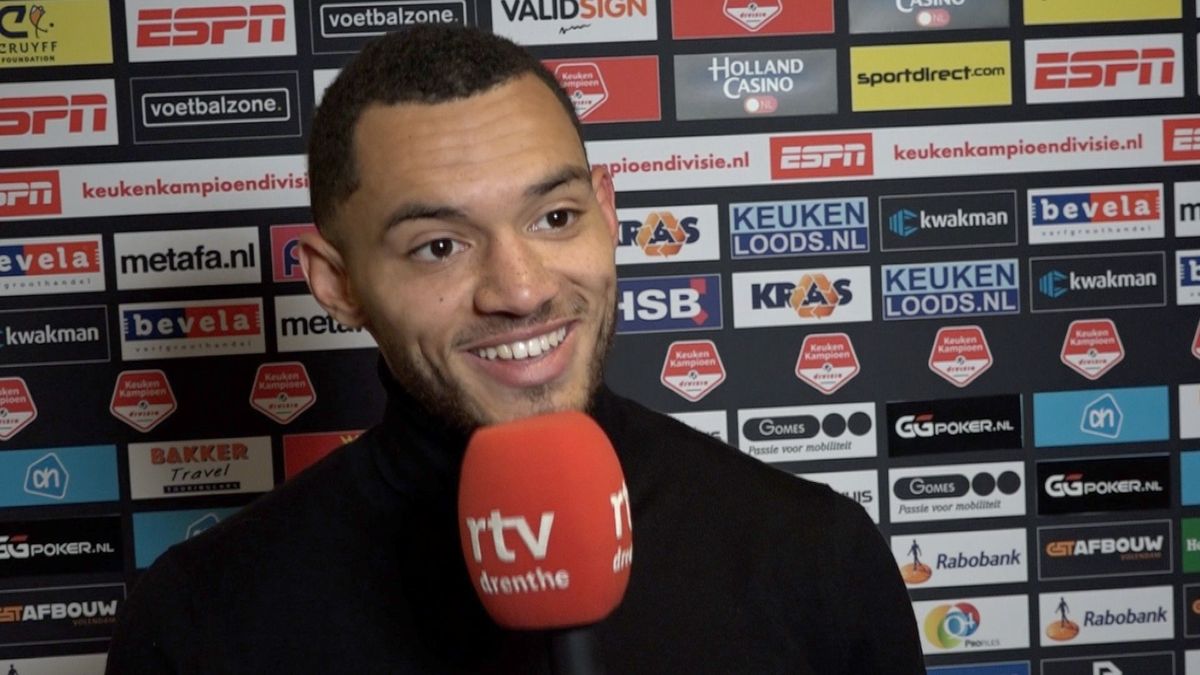 Jeredy Hilterman: 'De 2-2 viel te laat om ook nog te winnen' - RTV Drenthe