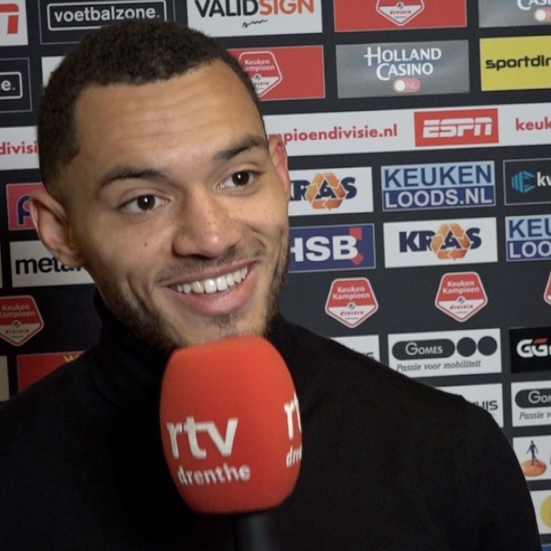 Jeredy Hilterman: 'De 2-2 viel te laat om ook nog te winnen' - RTV Drenthe