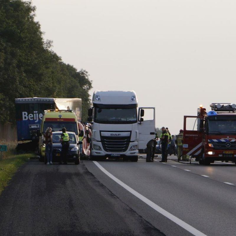 Slachtoffer ernstig ongeluk A1 overleden - Oost