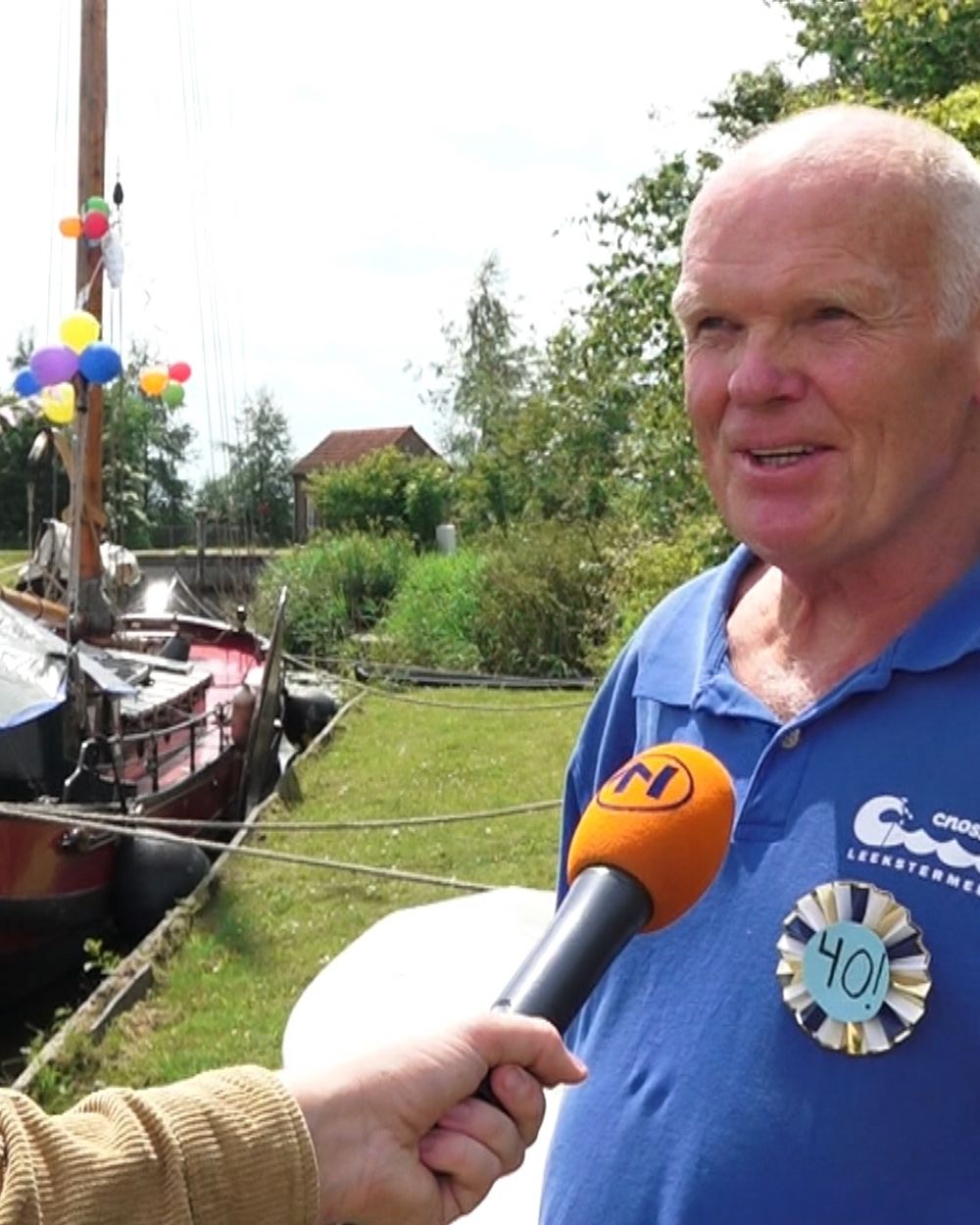 Jos is 40 jaar zeilinstructeur - RTV Noord