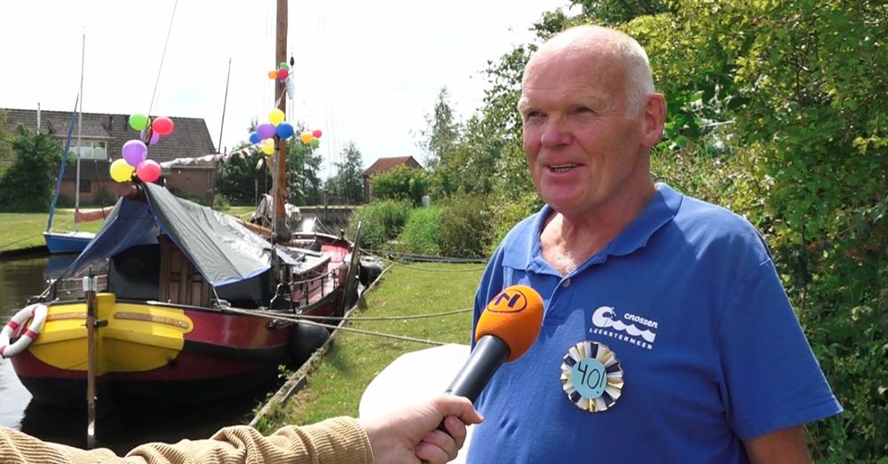 Jos is 40 jaar zeilinstructeur - RTV Noord