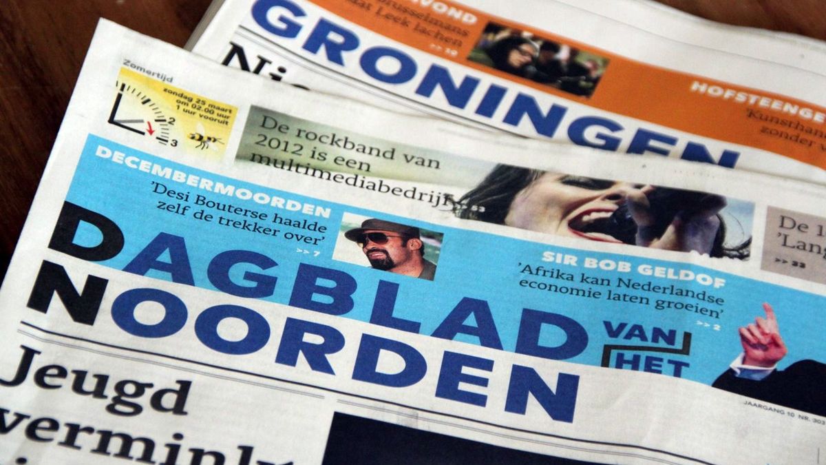 Onrust bij noordelijke dagbladen - RTV Noord