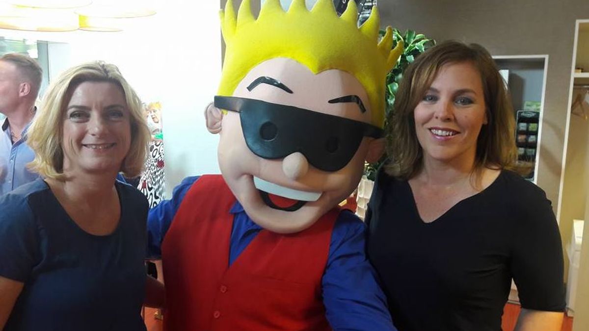 Benny Bollo net naast mascottepodium: 'Toch een geweldige dag' - Omroep ...