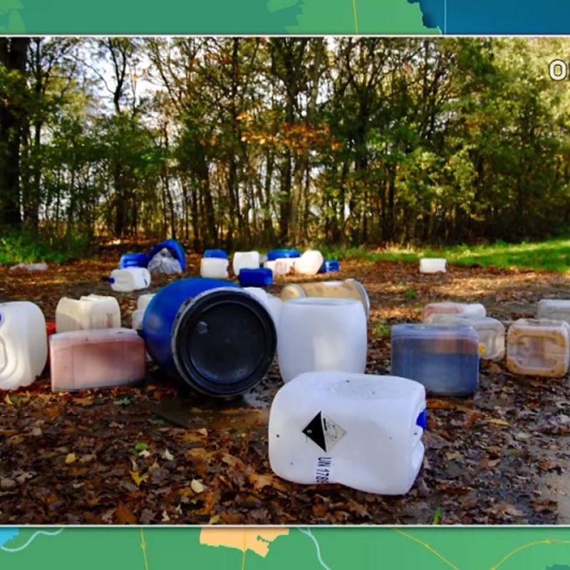 Drugsdumping na drugsdumping op de Veluwe - Omroep Gelderland