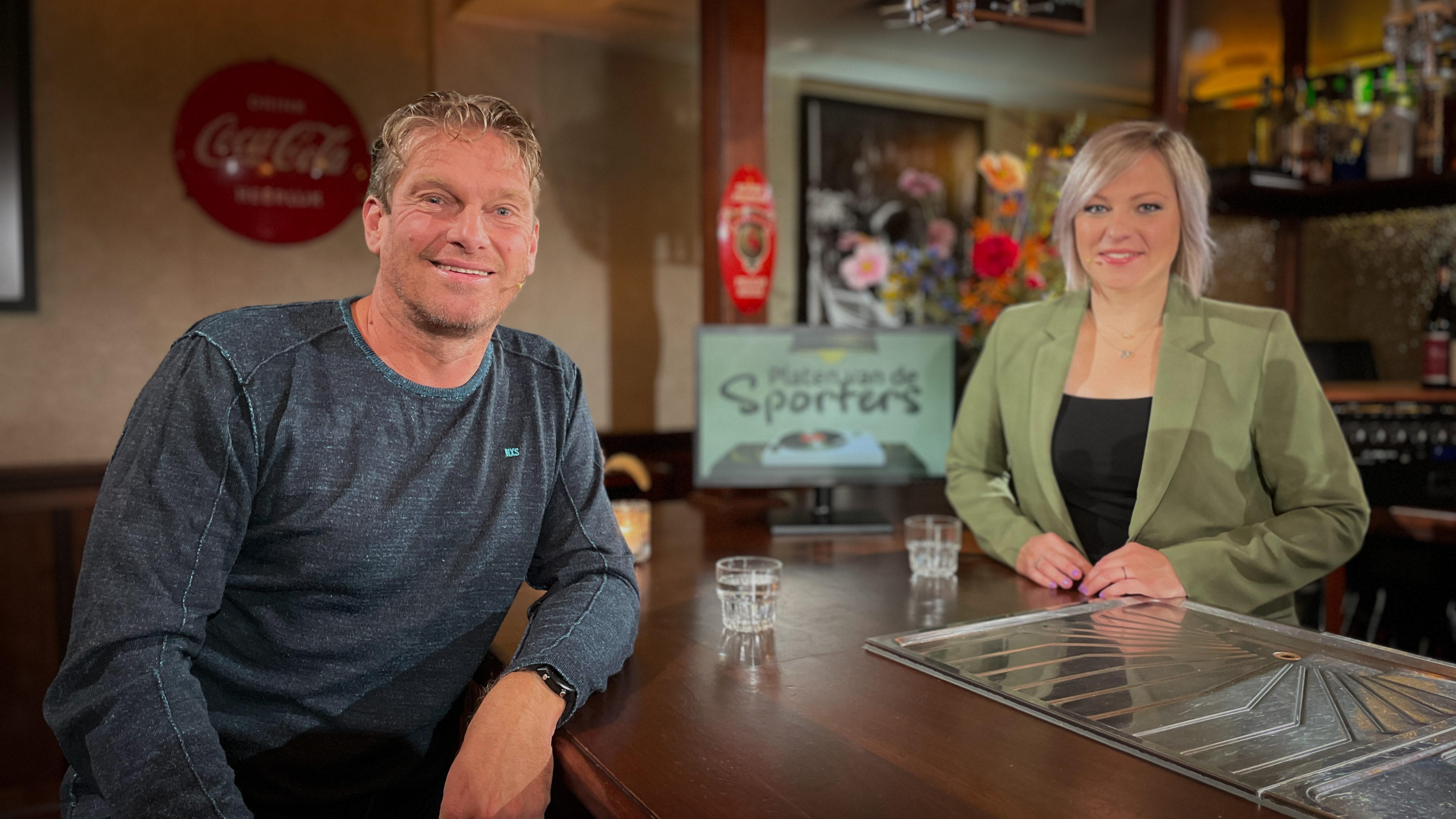 Platen van de Sporters met Martin Drent - RTV Drenthe