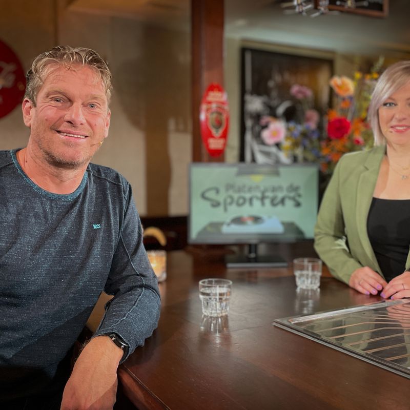 Platen van de Sporters met Martin Drent - RTV Drenthe