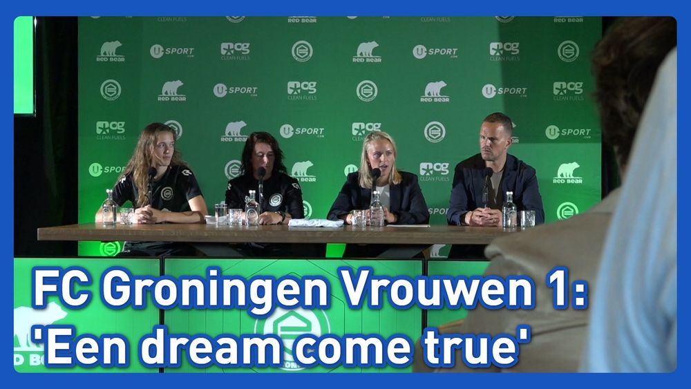 Perspresentatie FC Groningen Vrouwen 1 - RTV Noord