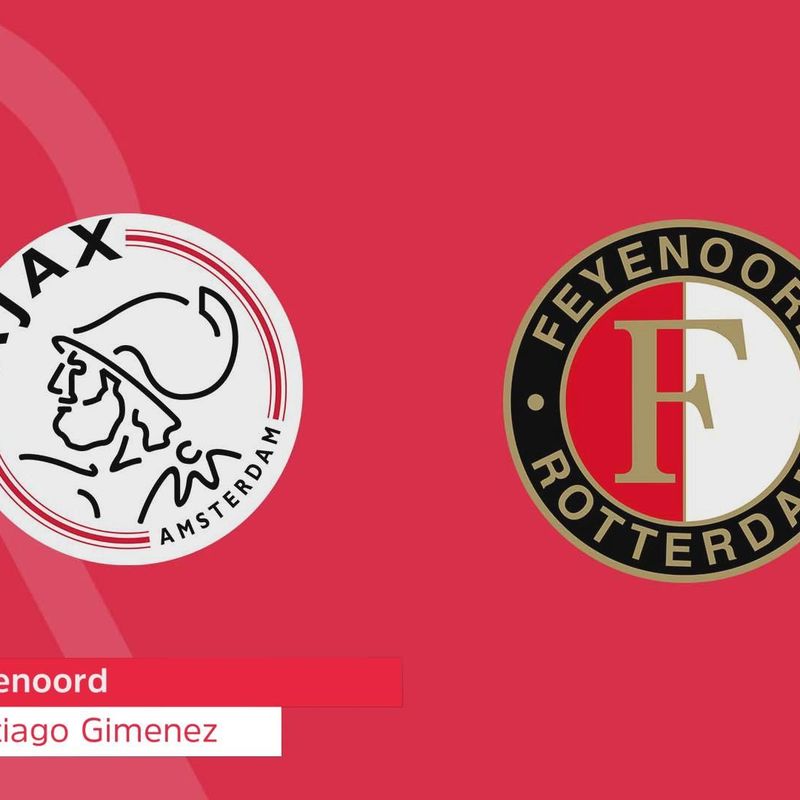 Zo klonk de 0-1 van Santiago Gimenez bij Ajax-Feyenoord op Radio Rijnmond - Rijnmond