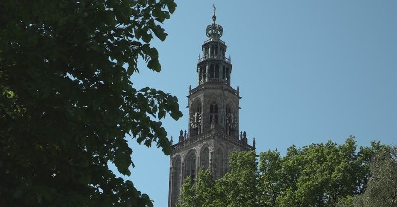 Zo klonk 'Adem mijn adem' van Peter Schaap op het carillon van de Martinitoren - RTV Noord