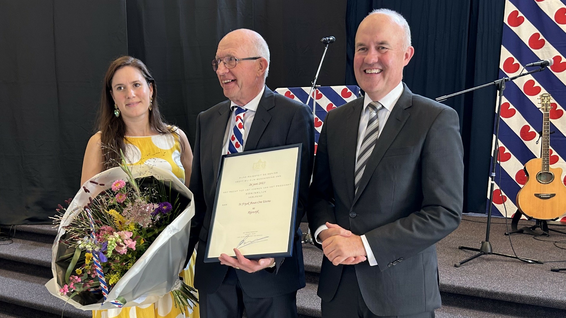 It Frysk Boun om Utens verbindt al 100 jaar Friezen en is voortaan ...