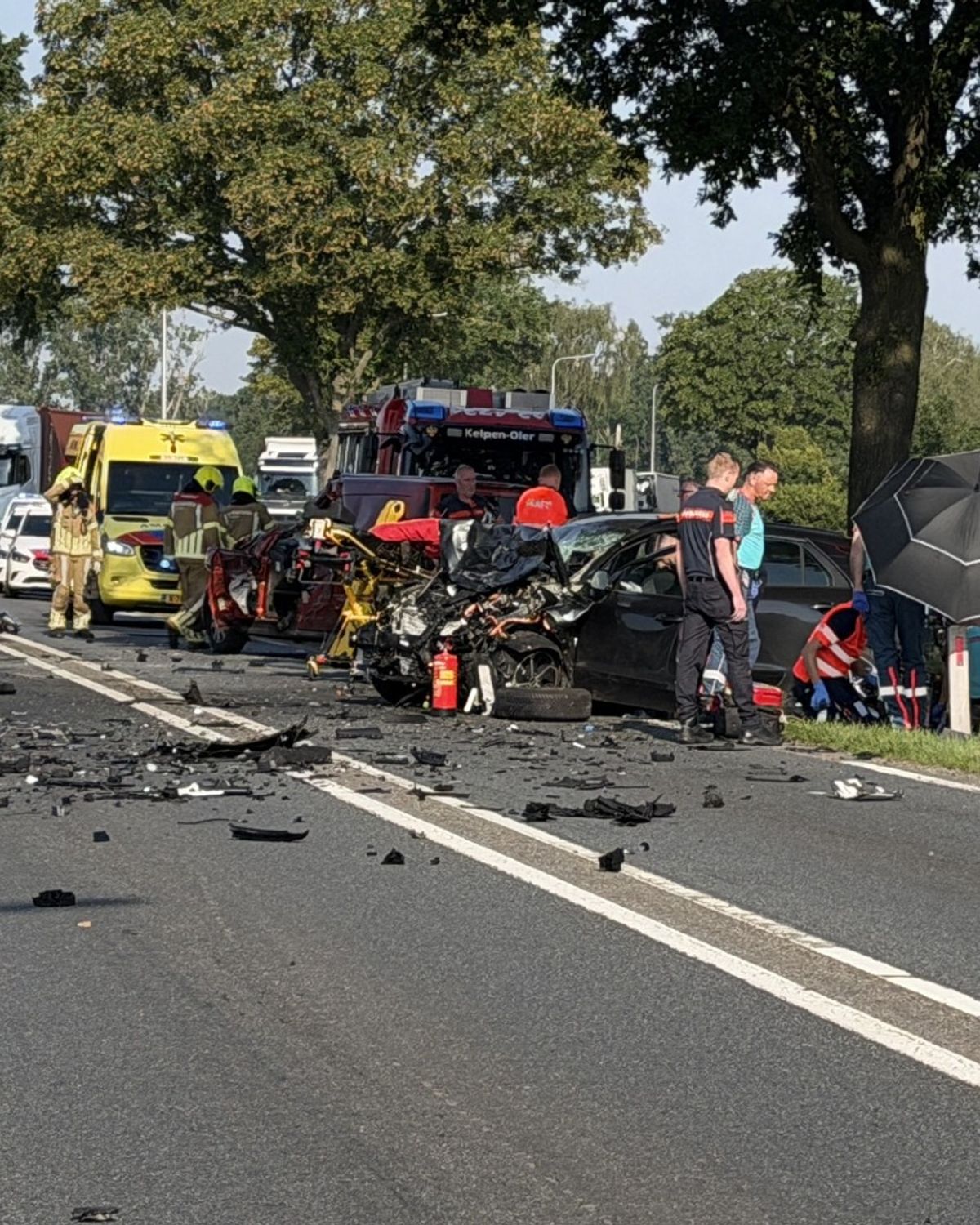 Zwaar ongeval op N280 bij Kelpen-Oler: traumahelikopter opgeroepen - L1 ...