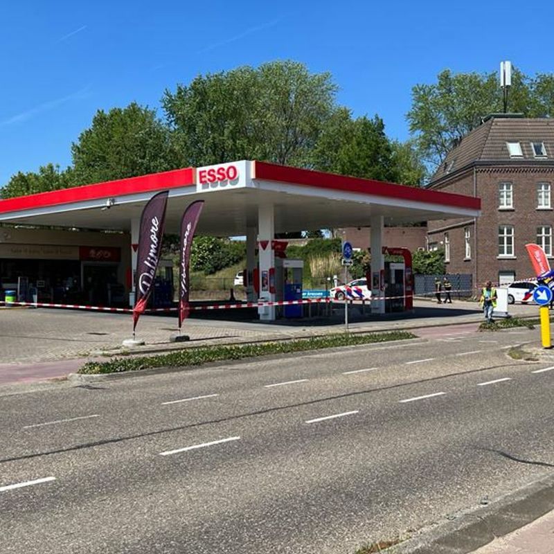Politie toont beelden van gewapende overval op tankstation - L1 Nieuws