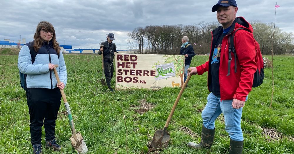 Verzet tegen verdere aantasting van natuur bij Sterrebos - L1 Nieuws