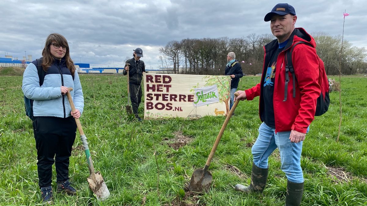 Verzet tegen verdere aantasting van natuur bij Sterrebos - L1 Nieuws