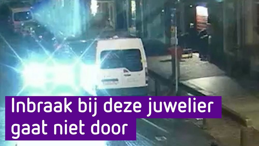 Mislukte inbraak bij juwelier - Omroep Gelderland