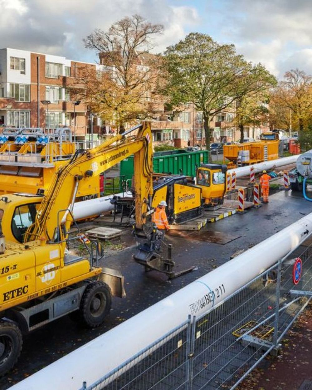 Aanleg nieuwe pijpleiding naar Den Haag, 120.000 huishoudens krijgen ...