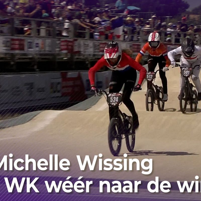 Goud in Denemarken is het doel van BMX-ster Michelle Wissing - Omroep ...