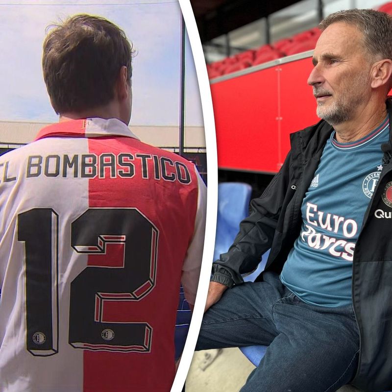 Argentijnse superfan El Bombástico met 'tranen van geluk' in De Kuip ...