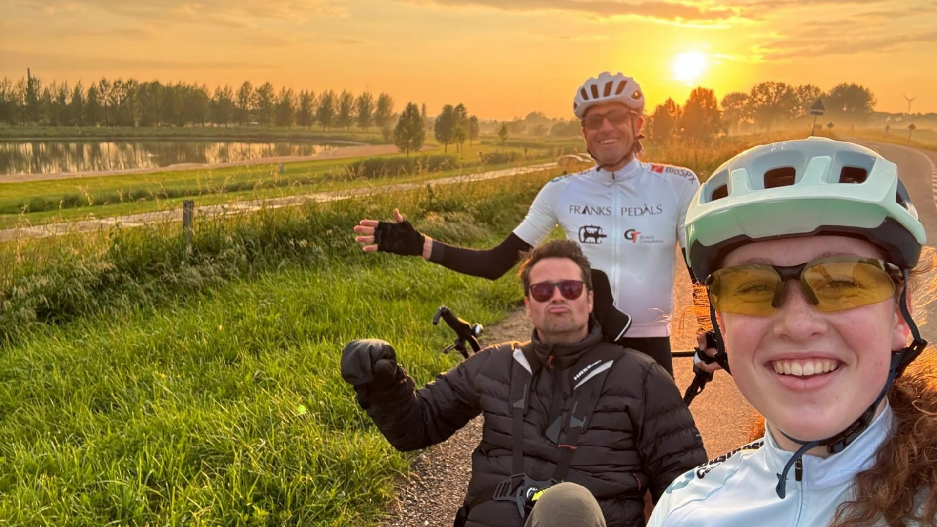 Zo traint Frank's team in plat Nederland voor de Franse berg ...