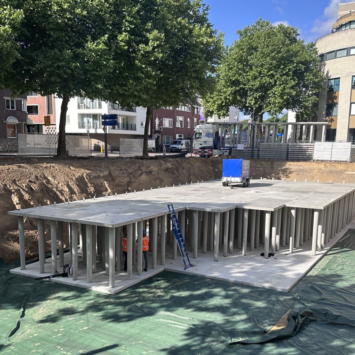 Waterbuffer van 1,3 miljoen liter moet Heerlen beschermen tegen ...