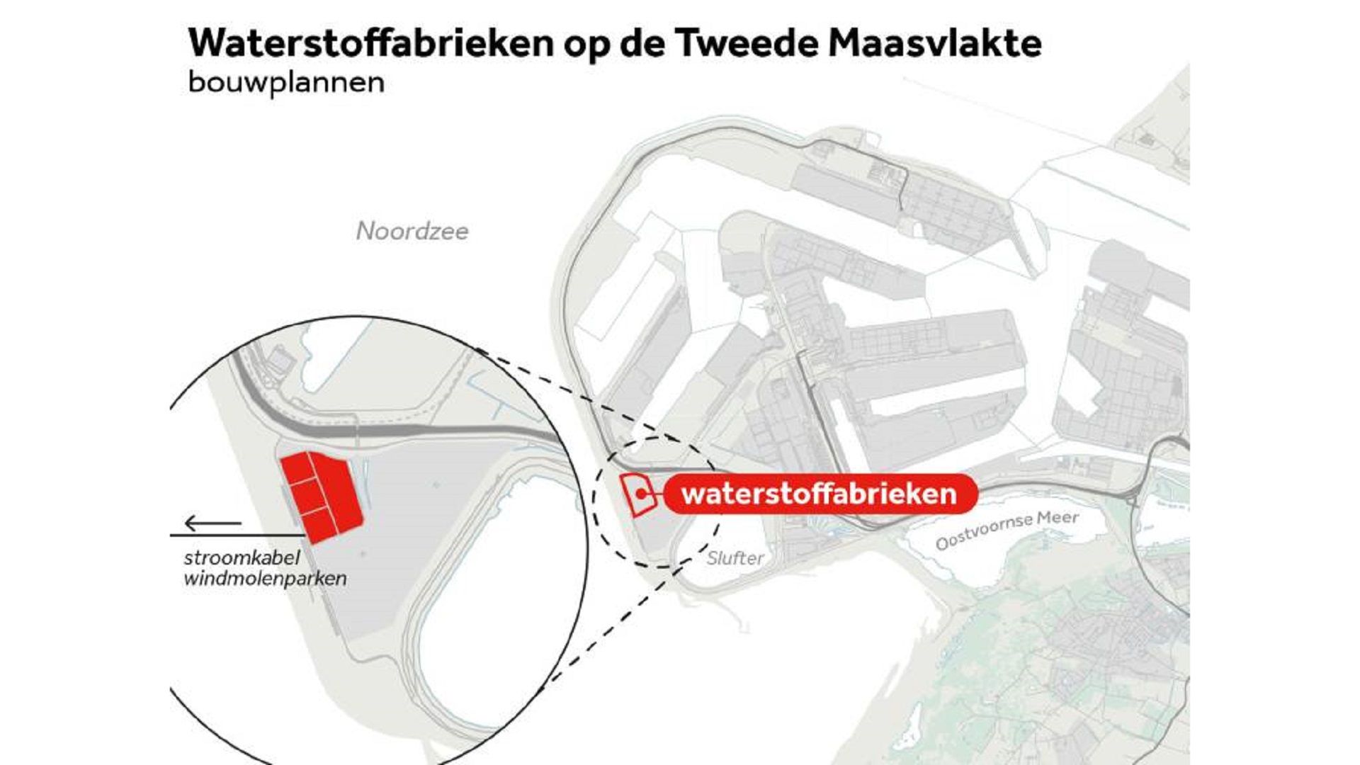 Shell bouwt eerste groene waterstoffabriek op Tweede Maasvlakte - Rijnmond