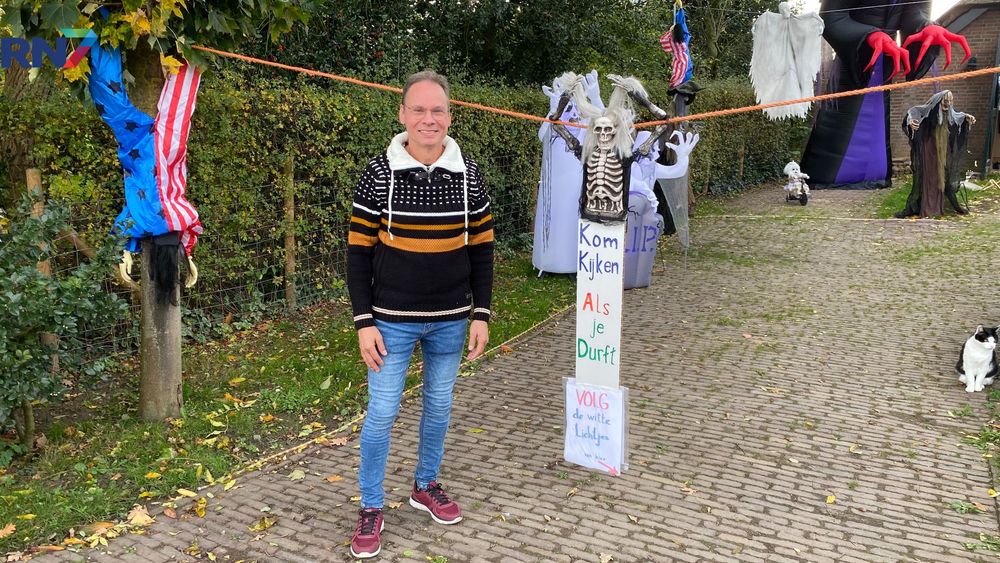 Dit huis in Balgoij is helemaal klaar voor Halloween - Omroep Gelderland