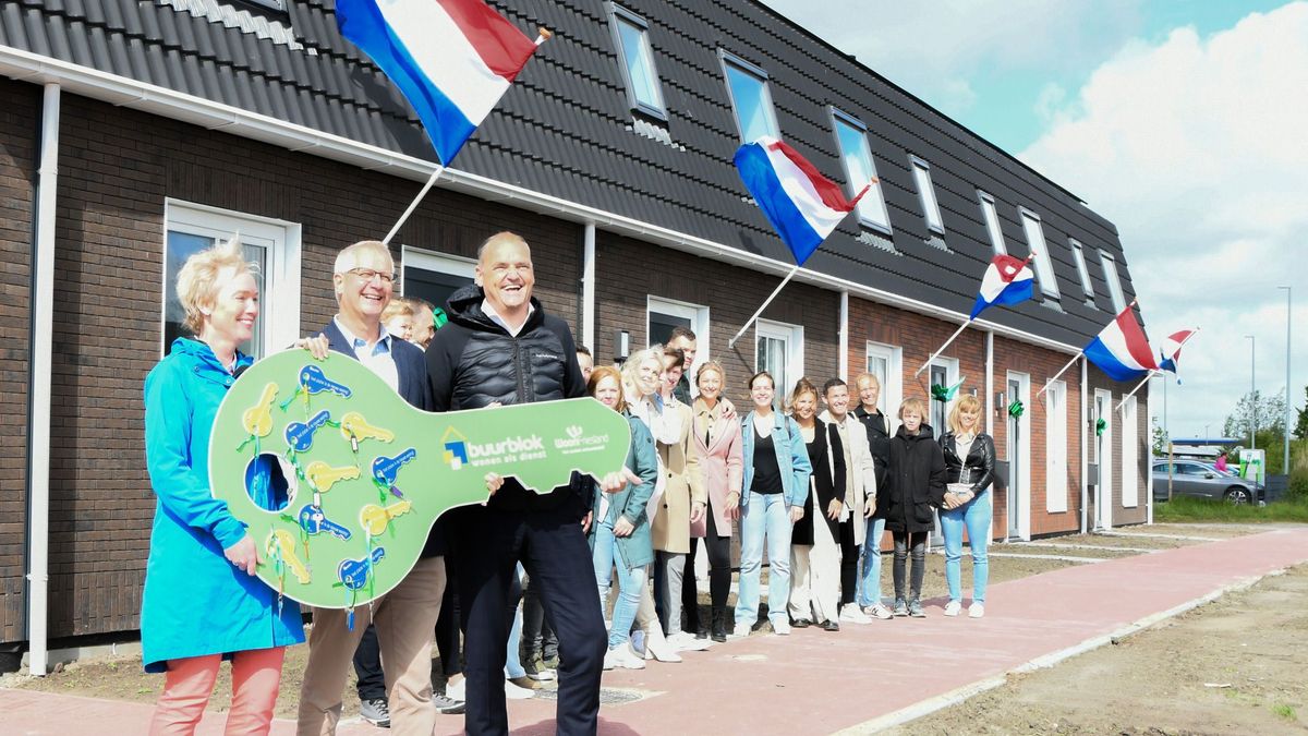 Nieuw woonconcept Techum: Buurblok least huizen aan WoonFriesland voor ...