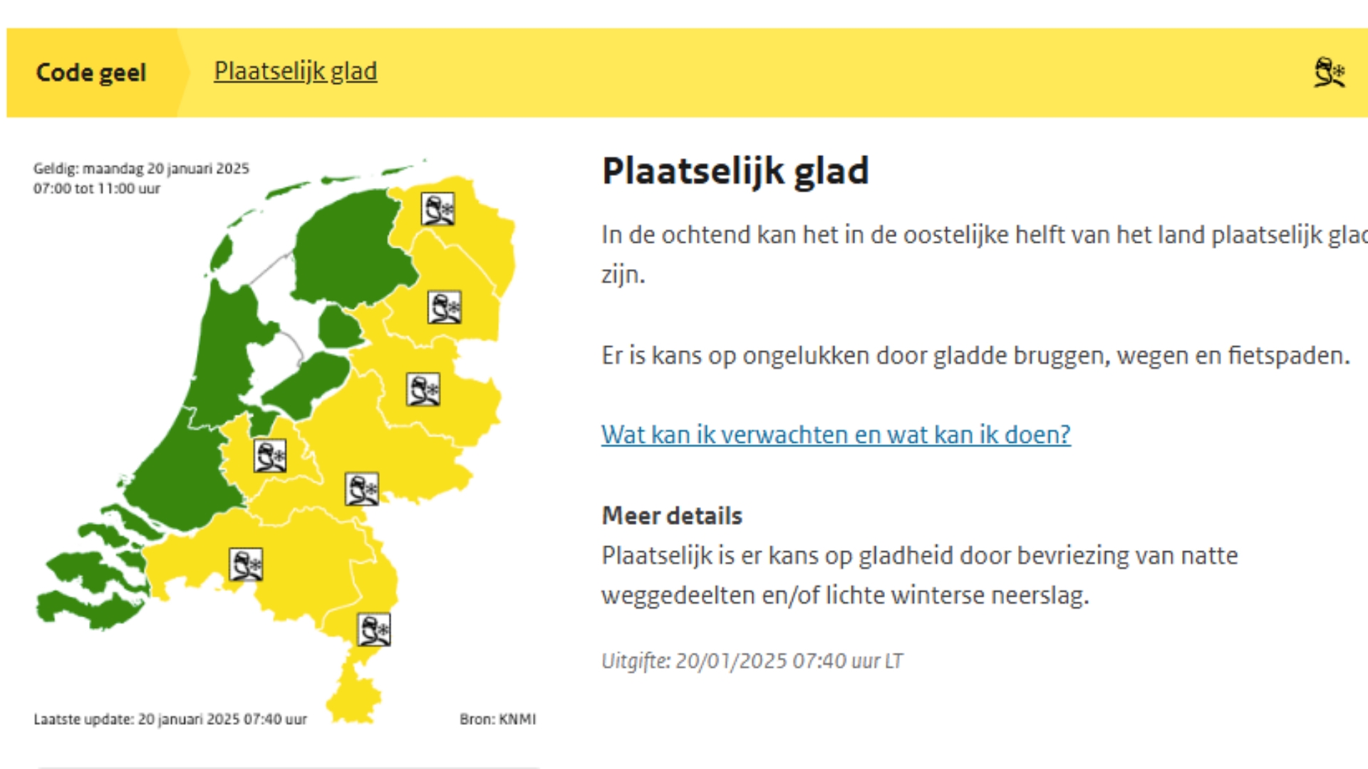 Code geel, oranje of rood: hoe bepaalt het KNMI een weerswaarschuwing ...
