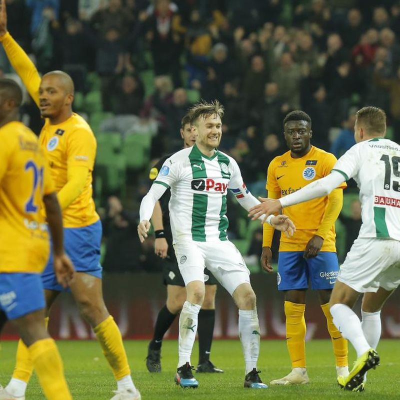 Invaller Gladon helpt FC Groningen met hakje langs De Graafschap - RTV ...