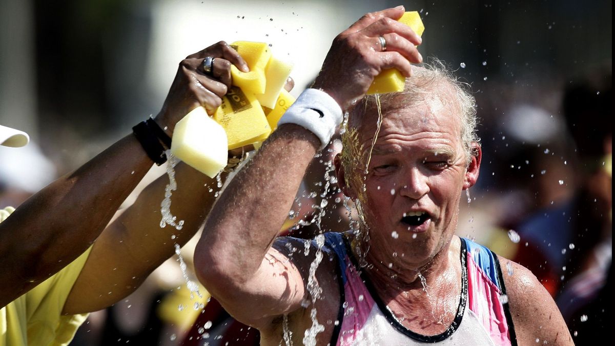 Hardlopen In Zomerse Temperaturen Leiden Marathon Neemt Extra