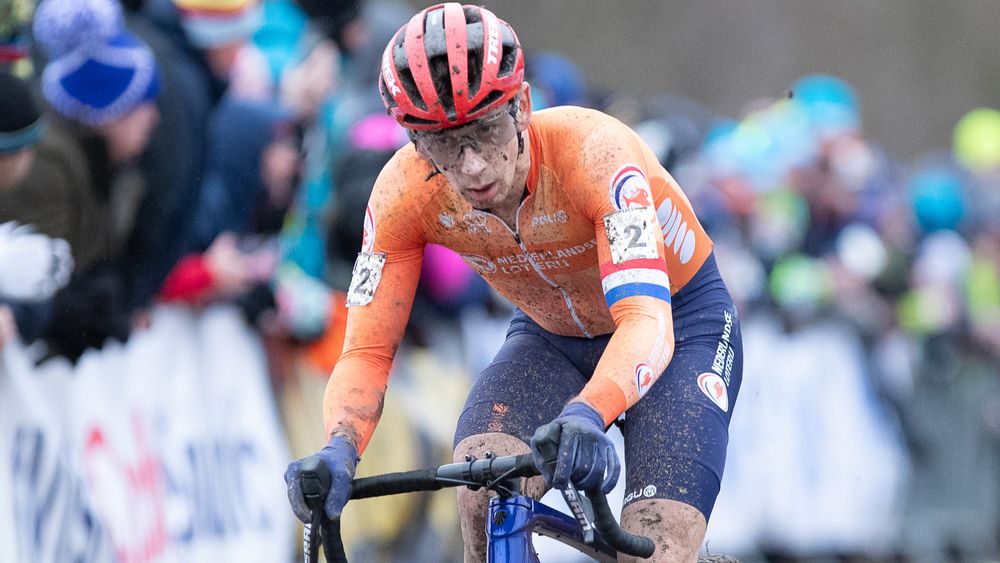 Veldrijder Lars van der Haar was de beste van de rest: 'Best eenzaam ...